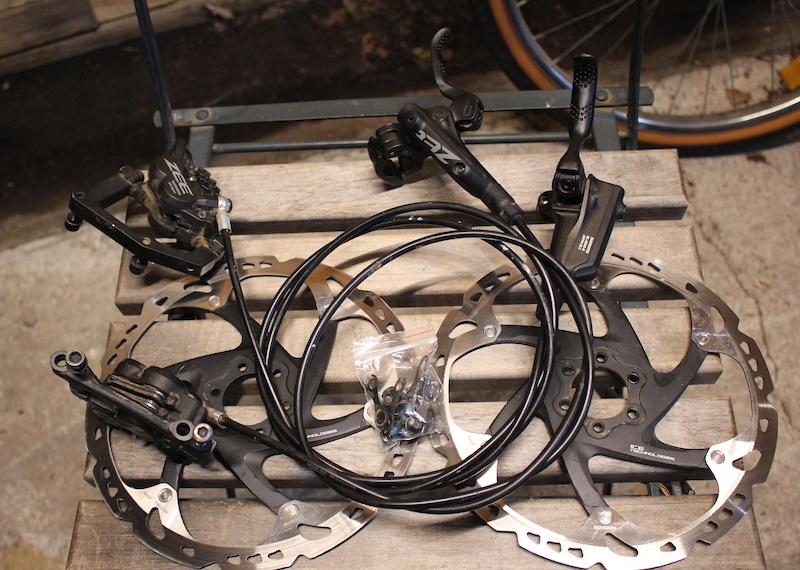 2016 -2192- Shimano Zee Brakeset 203mm BR-M640 For Sale