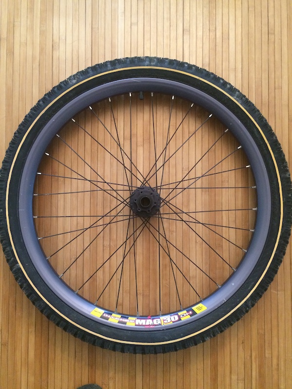 Sun Rims Intense Mag30 front wheel on Formula hub For Sale