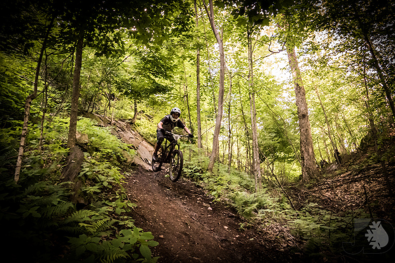 La Marre D'Art Mountain Biking Trail - Bromont, Quebec