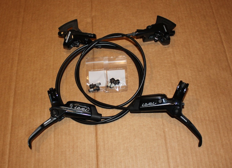 SRAM Level T hydraulic disc brakes front rear pair NEW For Sale