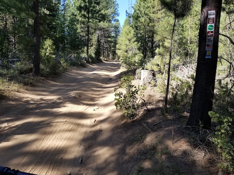 310 Road (Whoops Climb) Mountain Biking Trail - Bend