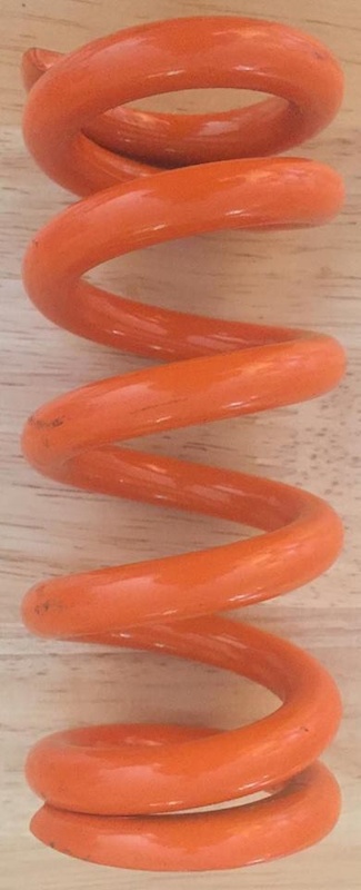 Ti-Springs.com 550lbs x 2.25" (35mm ID) Race Ti Spring For Sale