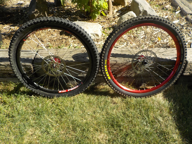 26" Azonic/DT DH wheels For Sale