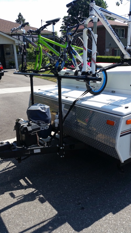 4 BIKE RACK FOR TENT TRAILER For Sale
