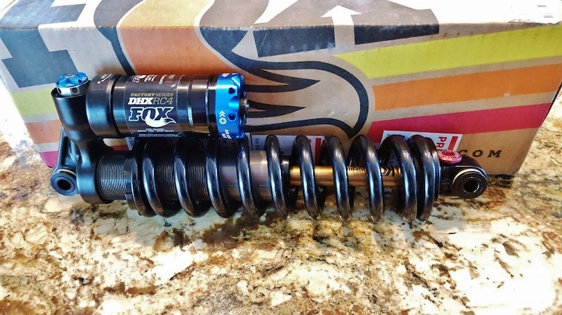 NEW! Fox DHX RC4 Kashima Shock 9.5x3.0 For Sale