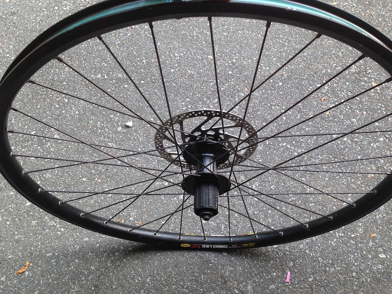 Mavic 321 laced to Cannondale Fire hub - rear For Sale