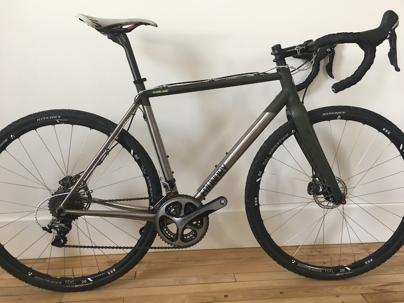 2017 Foundry Overland Ti Gravel/Cross Bike small-54cm For Sale