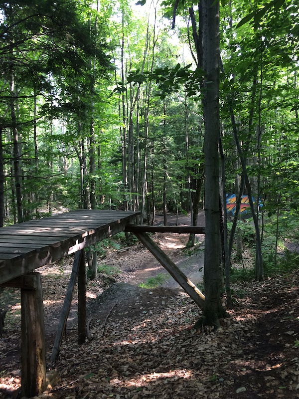 Freeride Mountain Biking Trail - Trois-Rivières, Quebec