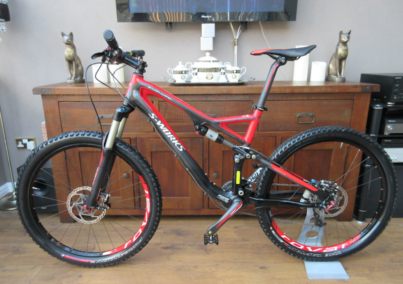 2013 Specialized S-Works Stumpjumper FSR Carbon 26er For Sale