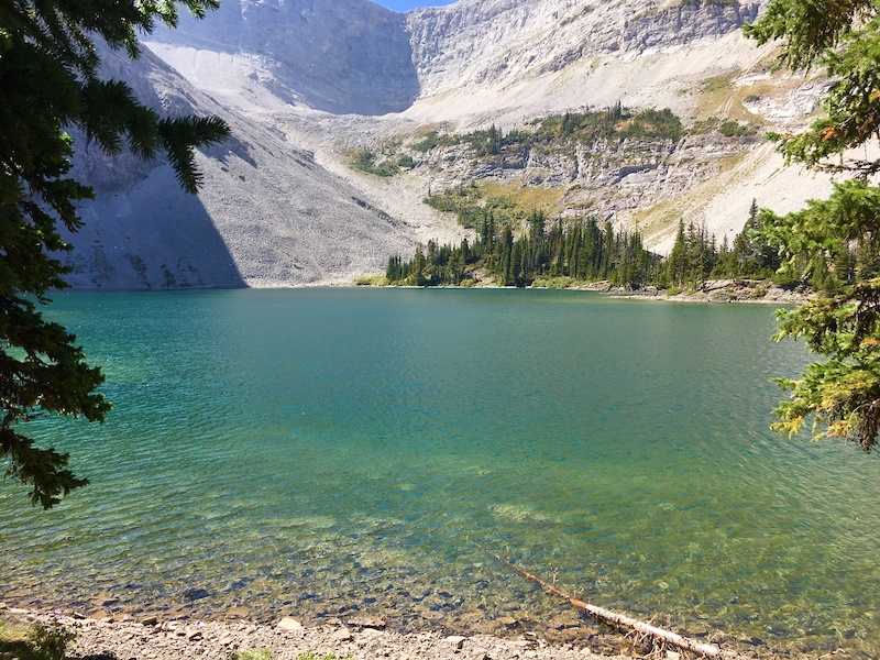 Window Mountain Lake Hike Mountain Bike Trail - - Alberta