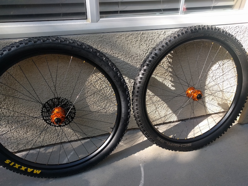 29er Wheels - Hope Pro 4 with WTB Frequency Rims For Sale