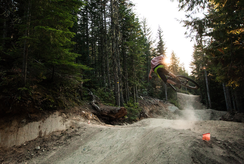 Dirt Merchant Mountain Biking Trail - Whistler, BC