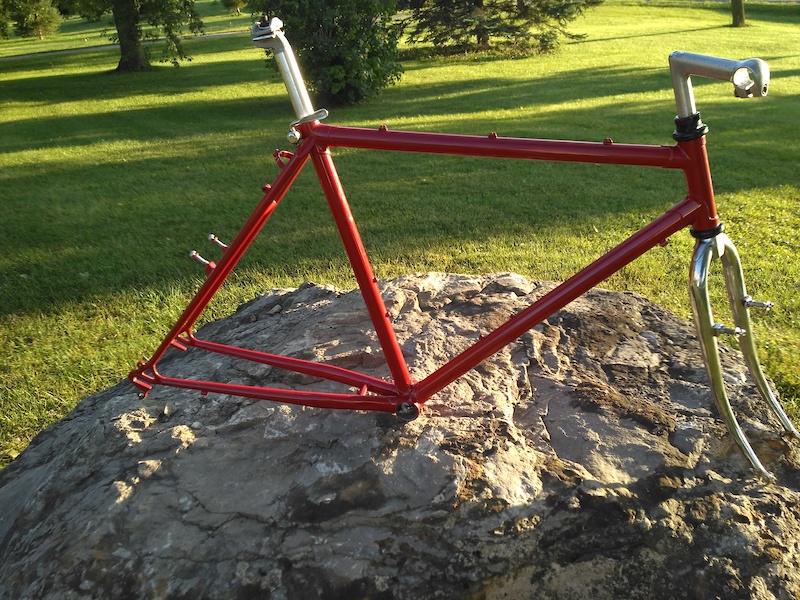 1998 Lugged Tange Infinity double-butted chromoly frame For Sale