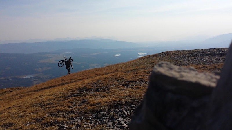 Coliseum Trail Mountain Bike Trail - Nordegg, AB