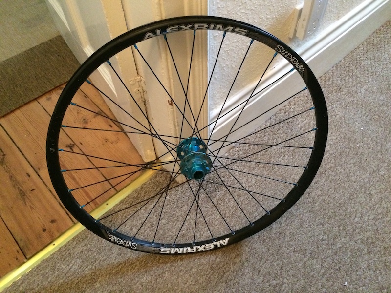 20mm front wheel, Alex rims supra 30 Dvision (YT) hub For Sale