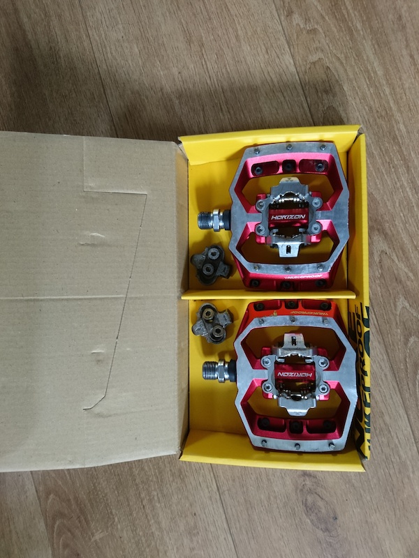 2017 Nukeproof Horizon CL Pedals, Red. For Sale