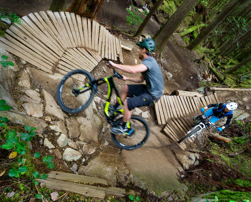 Rupert Mountain Biking Trail - Squamish, British Columbia