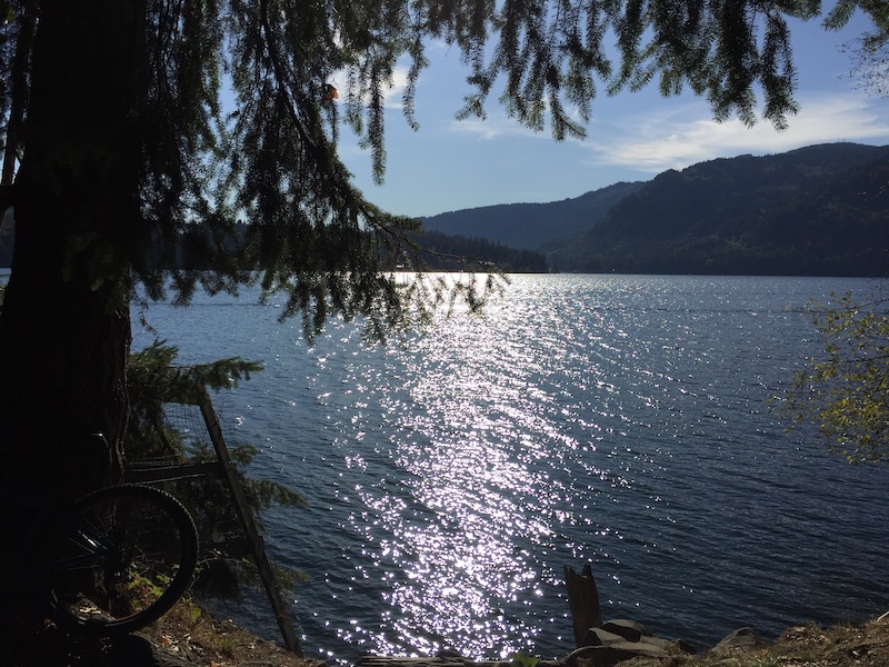 North Lake Whatcom Trail Mountain Biking Trail - Bellingham