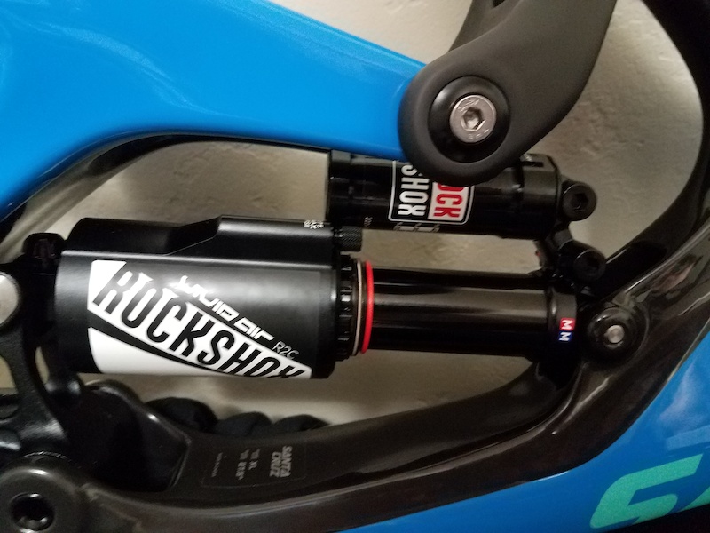 2017 Rock Shox Vivid Air RC2 222mm x 70mm (8.75" x 2.75") For Sale