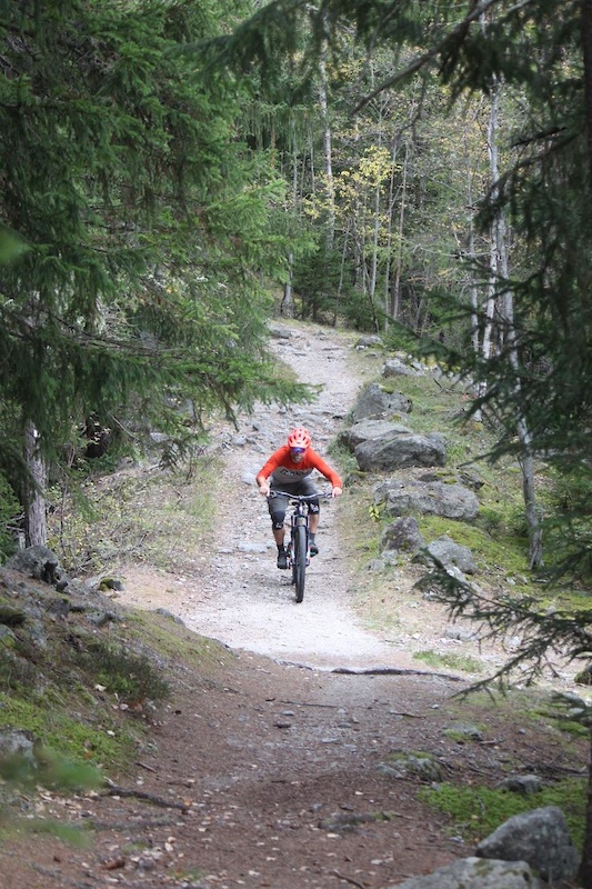 Chamonix to Argentiere Mountain Biking Trail