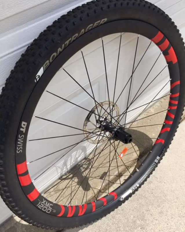 2017 DT Swiss XMC 1200 Carbon Wheelset w/ Nobby Nics For Sale