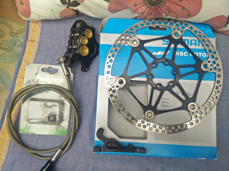 *PRICE DROP* hope mono6 TI with postmount adapter! For Sale