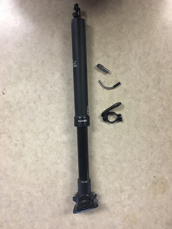 2017 PRICE REDUCED Gravity dropper seatpost 125MM 31.6 For Sale