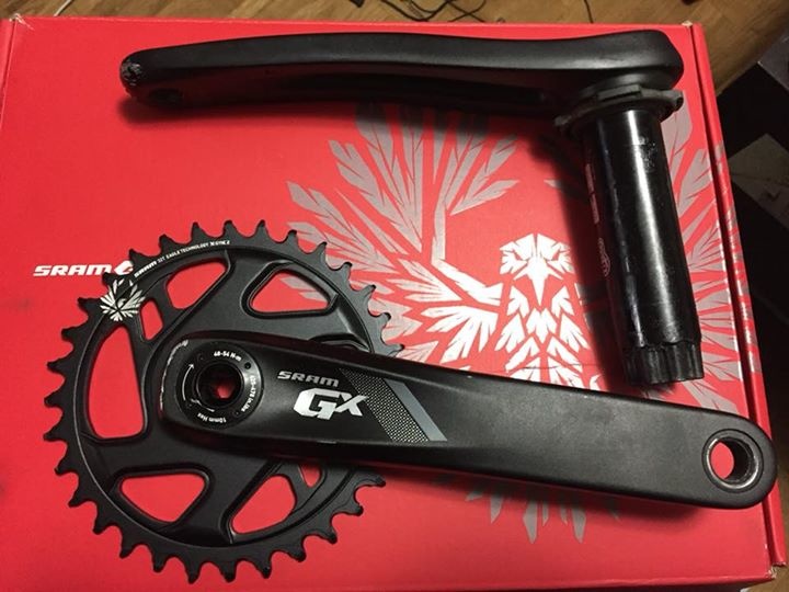 2017 SRAM GX w/ 32t Eagle chainring For Sale