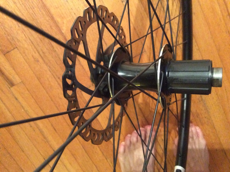 2017 Giant PR-2 700c Wheelset 12x100 12x142 with Rotors For Sale