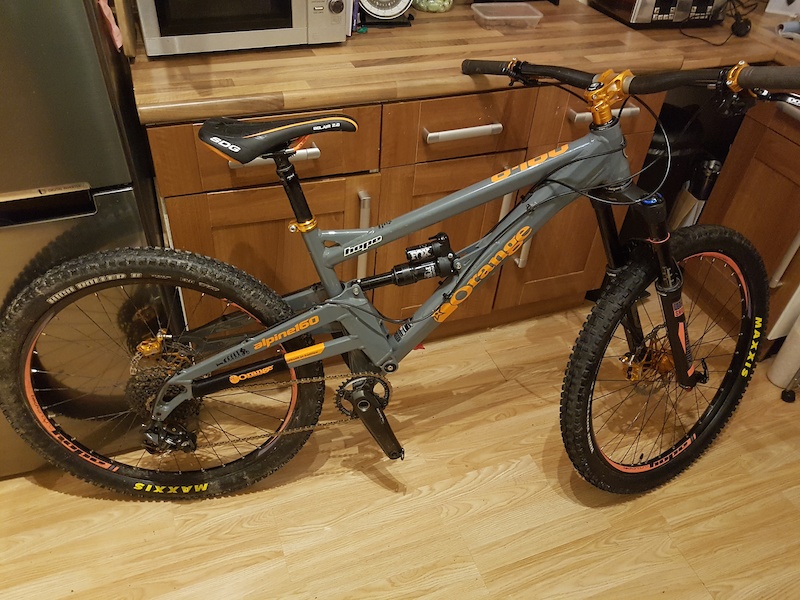 2016 Orange Alpine 160 custom build ***PRICE DROP*** For Sale
