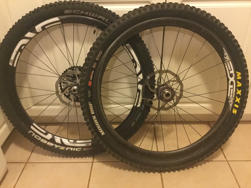 2012 Envy wheels with Chris king hubs fully builtd For Sale