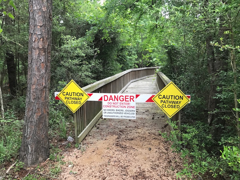 Road Runner Trail Mountain Biking Trail - The Woodlands