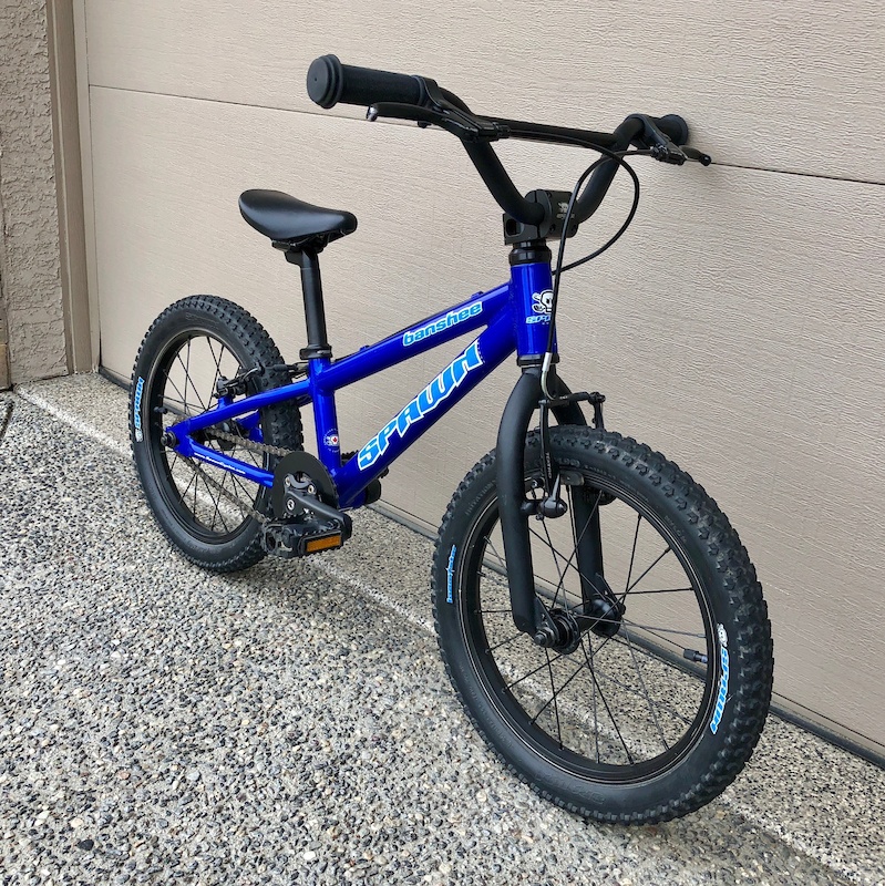 2015 Blue Spawn Banshee 16" Kids Bike For Sale