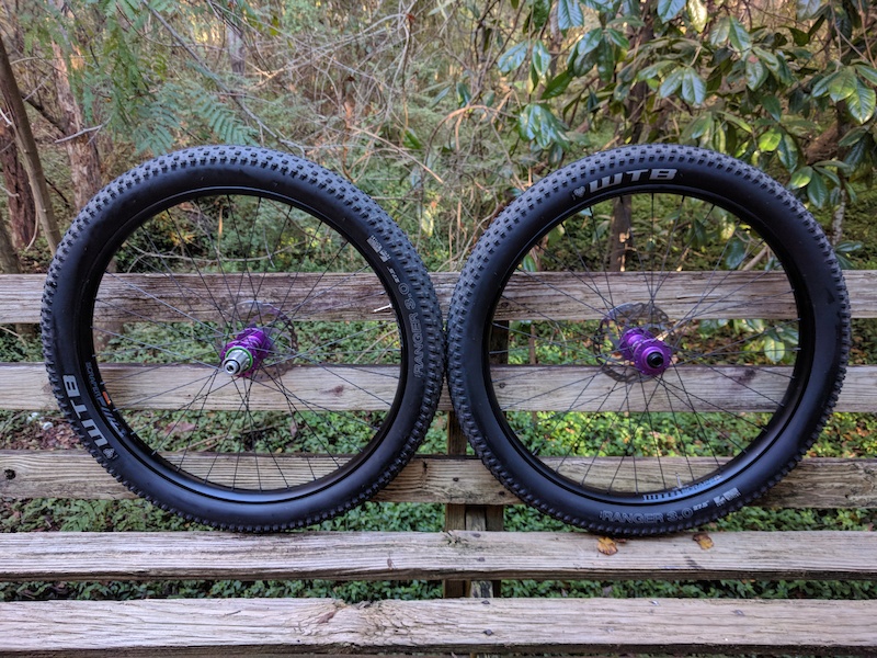 2017 Hope Fatsno Pro 4 - WTB Scraper i40 27.5+ Wheelset For Sale