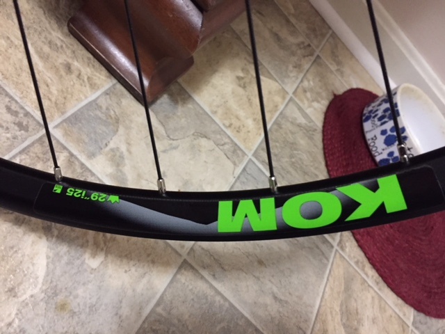 2018 NEW 29" WTB KOM i25 rims, Formula boost hubs XD driver For Sale