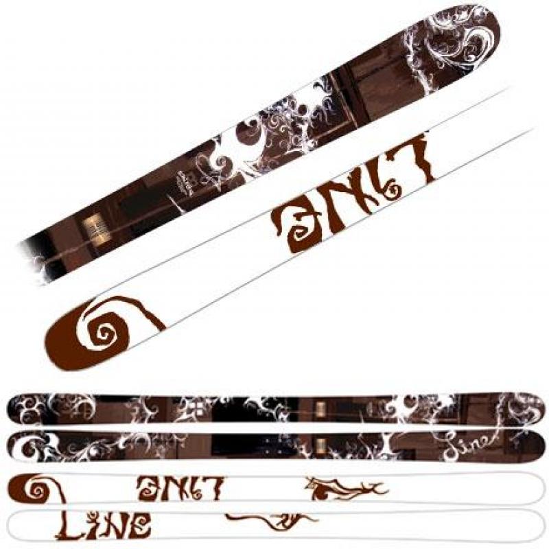 2005 LINE Eric Pollard Skis and LINE Reactor 10 Bindings For Sale