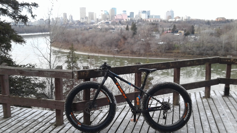 Forest Heights Access Mountain Biking Trail - Northwest Edmonton