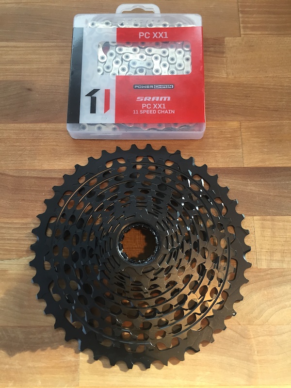 2017 Sram X01 cassette and XX1 chain For Sale
