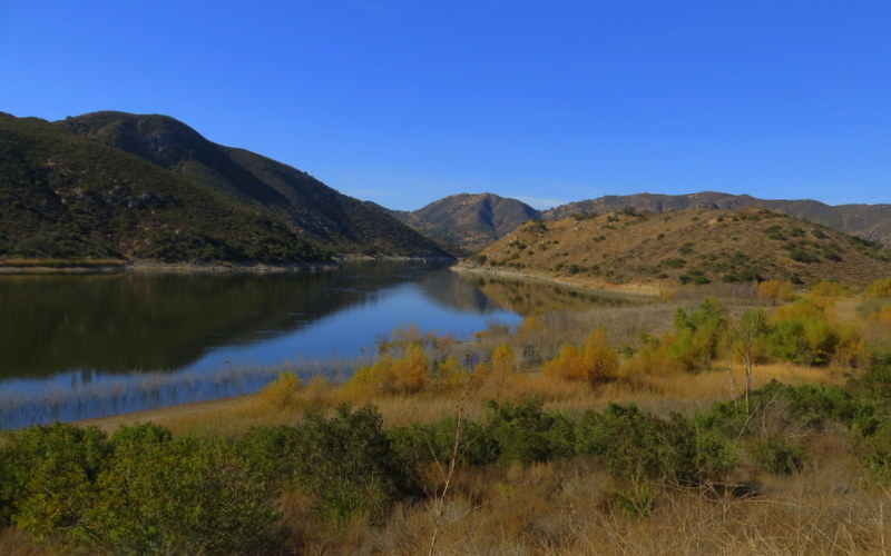 Upper Fireroad Mountain Biking Trail - Poway, California