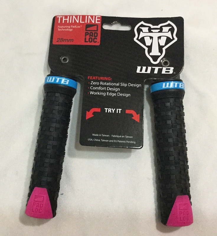 2017 WTB Thinline Padloc MTB Handlebar Grips For Sale