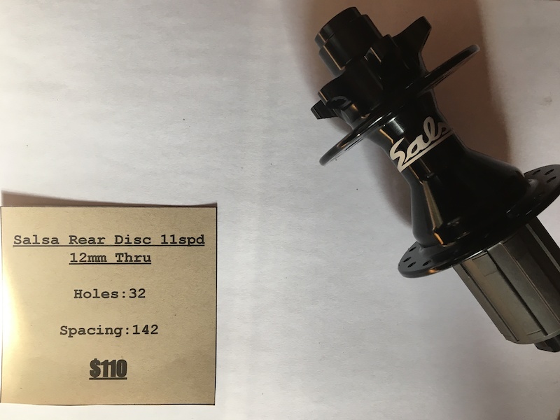 Salsa Rear Disc Hub 142/12mm 11spd For Sale