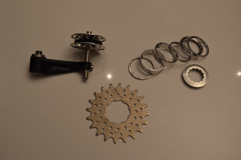 Surly Singleator Chain Tensioner & 20T Cog + Spacers For Sale