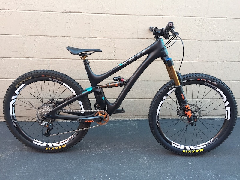 2018 Yeti SB5 - TURQ - Fox, ENVE - Custom LR Edition For Sale