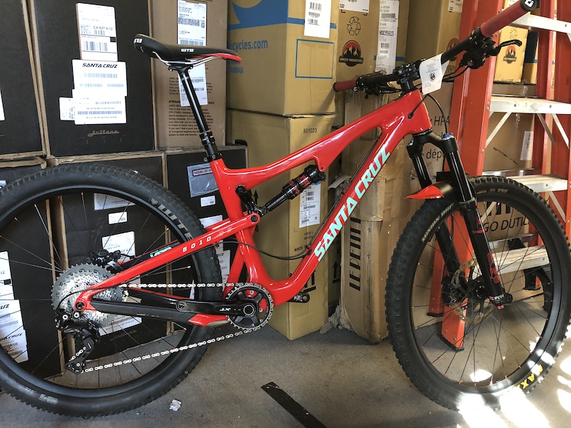 2017 Santa Cruz 5010 CC Red Medium XT bike For Sale
