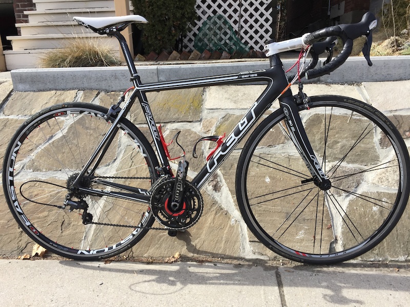 2014 UPDATED: FELT F1 54cm with R8000 ultegra & Power2Max For Sale