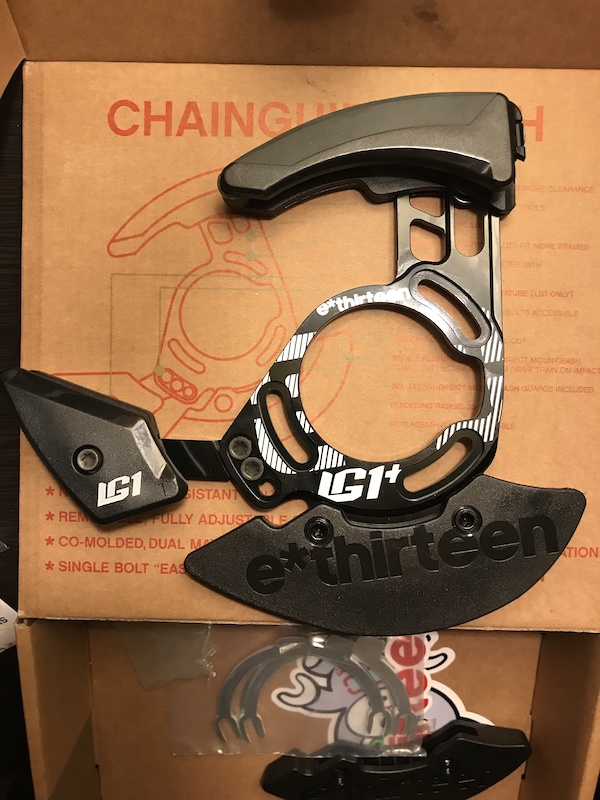 2018 e*thirteen LG1+ Chain Guide 28-38t Bash ISCG-05, Black For Sale