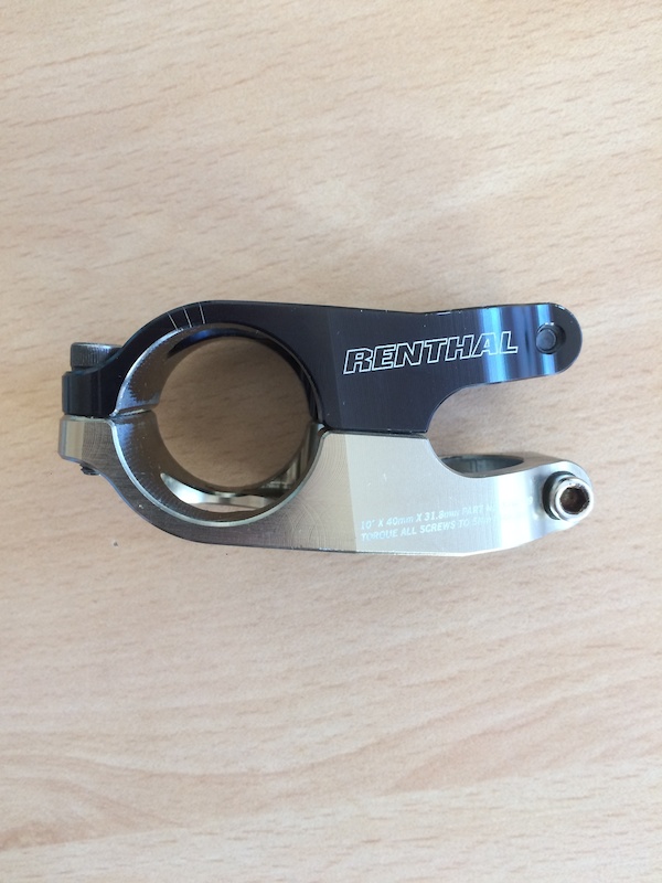2017 Renthal strata duo stem 40mm,31.8 For Sale