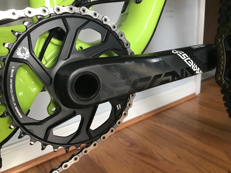 2018 Sram Eagle Carbon Descendant Crankset 175mm - 36t For Sale