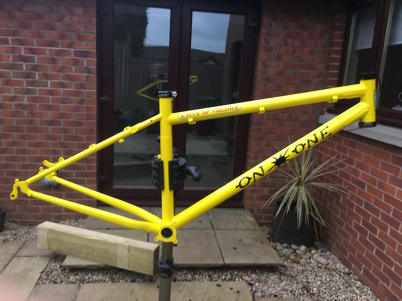 2016 On one 456 "cycle of violence" special edition frame. For Sale