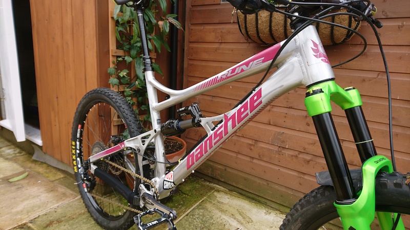 2017 Banshee Rune Frame Only Raw finish price drop For Sale